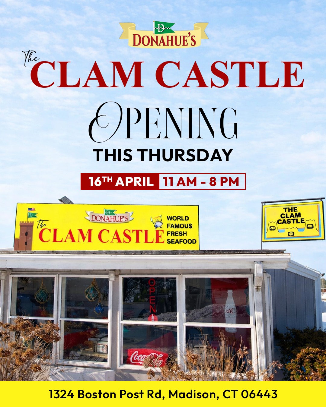 Best Seafood in Madison CT | Clam Castle